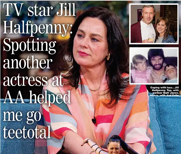 TV star Jill Halfpenny: Spotting another actress at AA helped me go ...