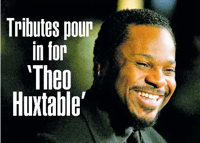 Tributes pour in for ‘Theo Huxtable’ - PressReader