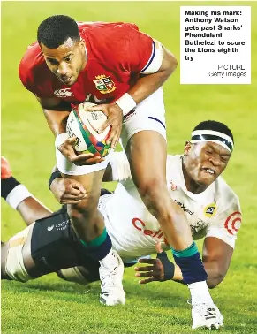 Injury-hit Lions in SOS call to Marcus - PressReader