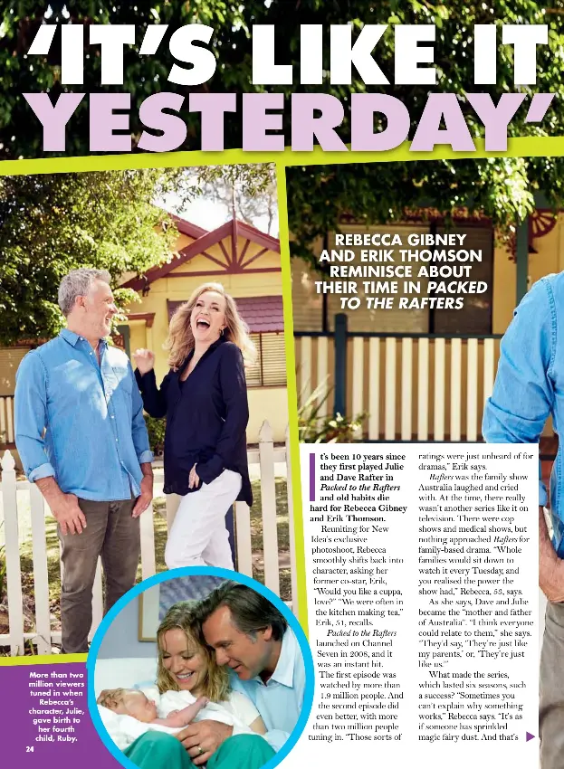 RAFTERS REUNION: DAVE & JULIE TOGETHER AGAIN - PressReader