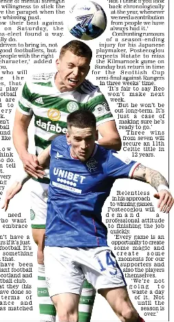 ANGE: I KNEW JOHNSTON WAS MADE OF THE RIGHT STUFF AFTER FIRST CHAT - PressReader