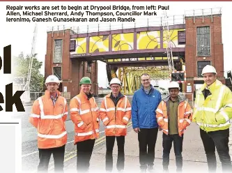 Repair works to begin at Drypool Bridge next week - PressReader