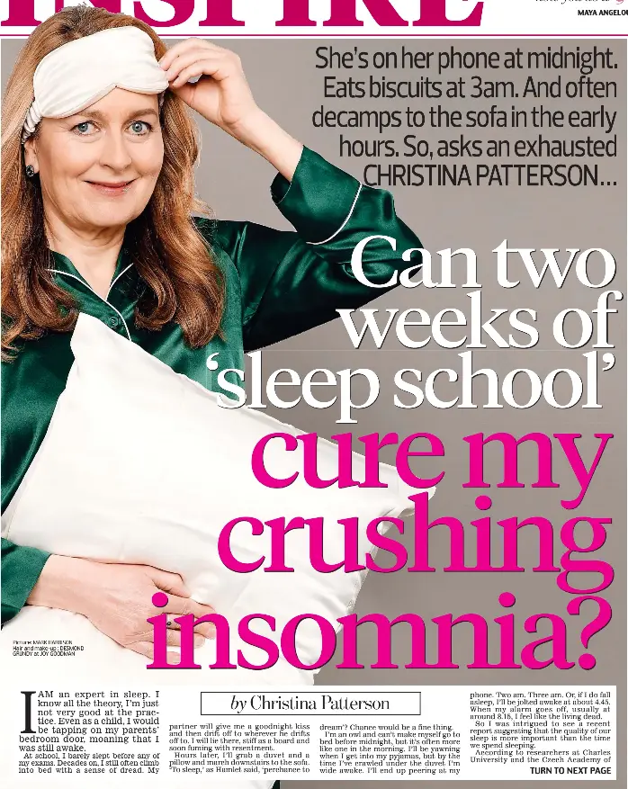Can two weeks of ‘sleep school’ cure my crushing insomnia? - PressReader