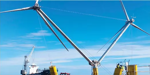 Comment l’éolienne à deux têtes de Valeco va faire oeuvre de pédagogie ...