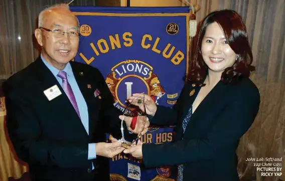 RECEPTION FOR OUTGOING PRESIDENT - PressReader