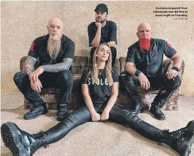 Devilskin, Tadpole start tour in Deep South - PressReader