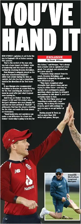 P44-5 MORGAN’S SO STOKED UP FOR ASHES BATTLE - PressReader