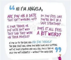 Women ‘deserve to be safe’ in Ask for Angela safety scheme - PressReader