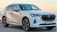 Mazda CX-60 Takumi flagship confirmed for SA market - PressReader