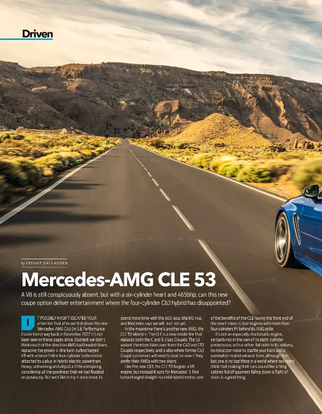 Mercedes-amg CLE 53 - PressReader