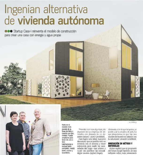 Casa-i rompe los esquemas de la construcci­ón con la casa Nidu ...