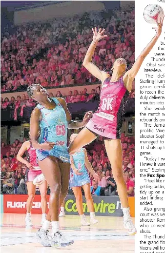 Sterling-Humphrey achieves major milestone in Suncorp Super Netball - PressReader