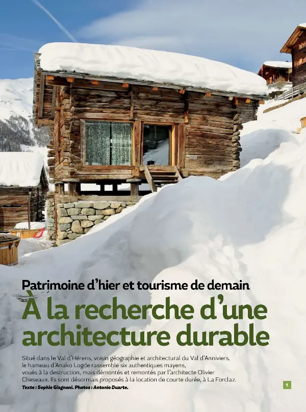 À la recherche d’une architectu­re durable - PressReader
