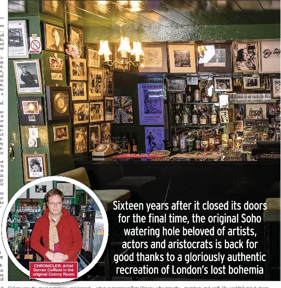 No longer last orders for the Colony Room - PressReader