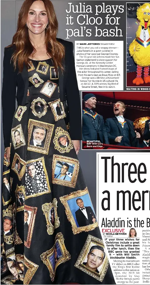 Julia plays it Cloo for pal’s bash - PressReader