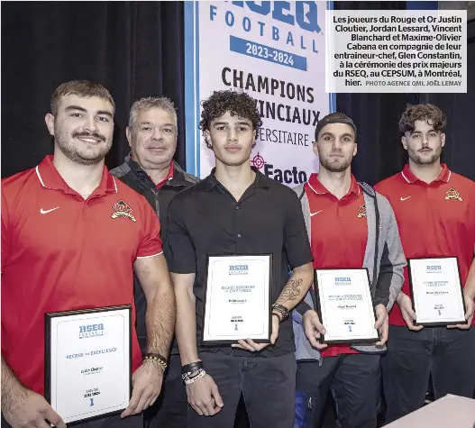 Les recrues du Rouge et Or volent la vedette - PressReader