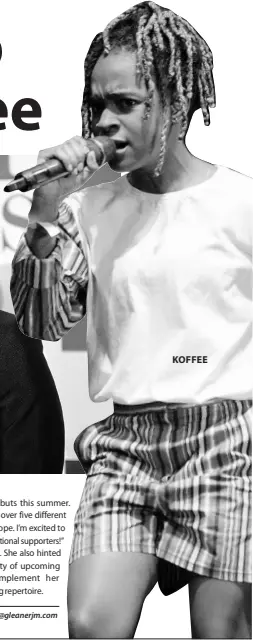 Ed Sheeran collab ‘surreal’, says Koffee - PressReader