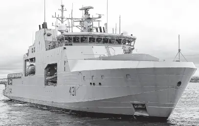 Mechanical breakdowns among ongoing problems facing new Arctic patrol ships - PressReader