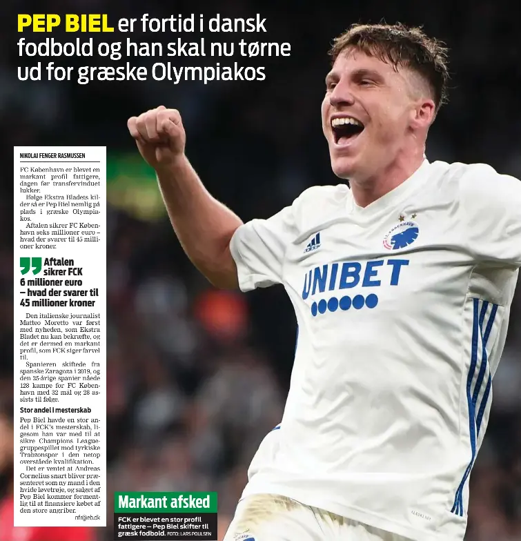 FCK- PROFIL SKIFTER TIL GRÆSK FODBOLD - PressReader
