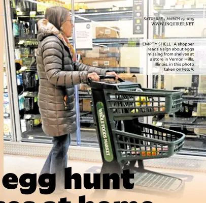 US on an egg hunt to ease prices at home - PressReader