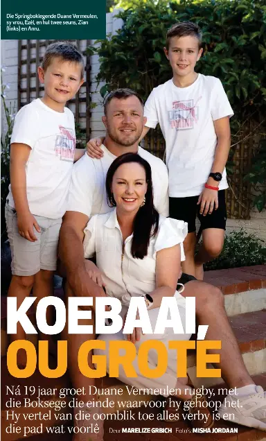 Duane Vermeulen se nuwe pad - PressReader