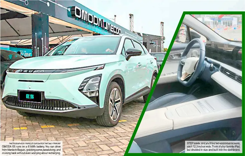 Driving the Future with the OMODA E5 - PressReader