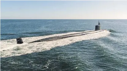 Navy delivers sub - PressReader