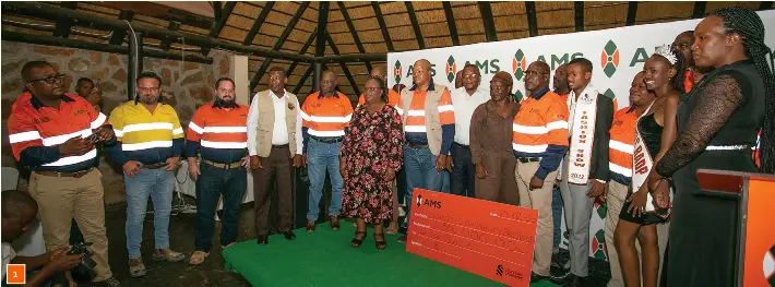 AMS ALLOCATES P1.5 MILLION FOR GANTSI DISTRICT COMMUNITY EMPOWERMEN­T ...