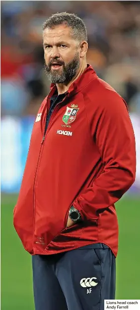 Lions Test places are still up for grabs, insists Farrell - PressReader