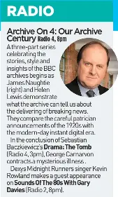 Archive On 4: Our Archive Century Radio 4, 8pm - PressReader