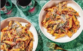 This penne with vodka sauce is simple and sensationa­l - PressReader