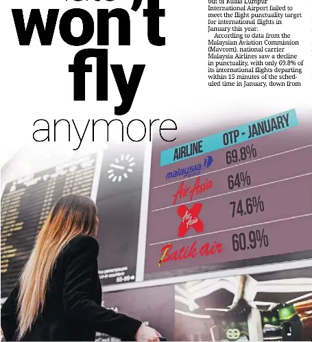 Running late won’t fly anymore - PressReader