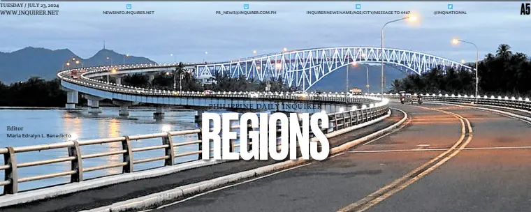 ALL SET FOR SECOND SAN JUANICO BRIDGE - PressReader