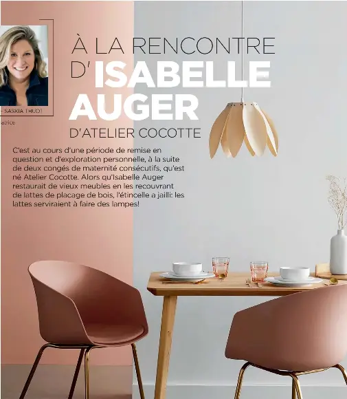 À LA RENCONTRE ISABELLE D' AUGER - PressReader
