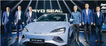 Sime Darby Motors unveils BYD Seal priced from RM179,800 - PressReader