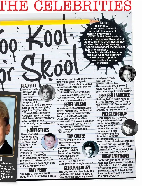 CLASSROOM CAPERS OF THE CELEBRITIE­S - PressReader