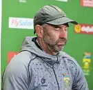 It’s not the way we want to play, says disappoint­ed coach Walter - PressReader