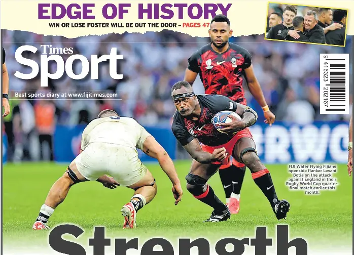 EDGE OF HISTORY Strength to strength - PressReader