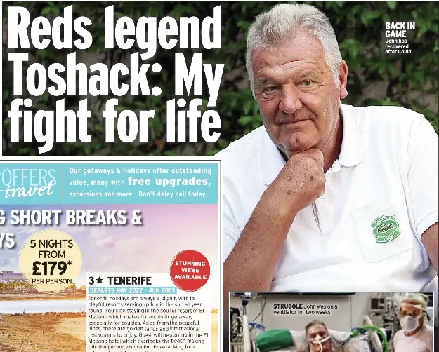 Reds legend Toshack: My fight for life - PressReader
