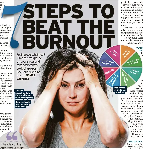 7 STEPS TO BEAT THE BURNOUT - PressReader
