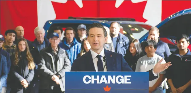 Poilievre vows to scrap EV mandate - PressReader