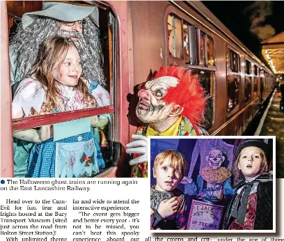 Fright trains back on track for Halloween - PressReader