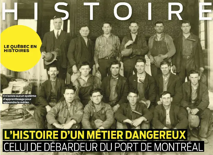 L’HISTOIRE D’UN MÉTIER DANGEREUX - PressReader