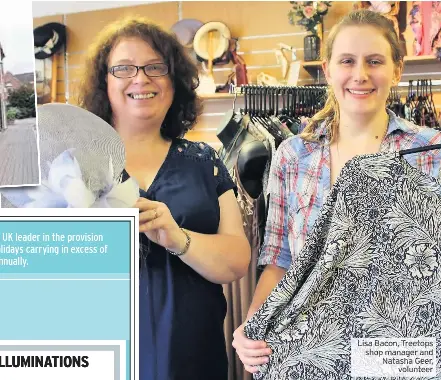 Natasha says volunteeri­ng for Treetops is rewarding - PressReader