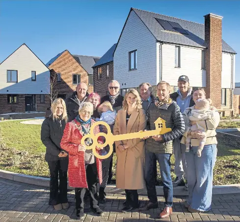 First purpose built community-led affordable housing scheme celebrated - PressReader