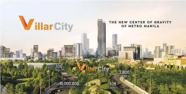 Villar City unveils symbolic tree as it ushers new era of progress ...