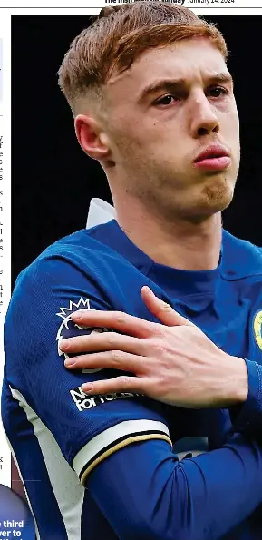 Ice-cool Cole lifts lifeless Chelsea - PressReader