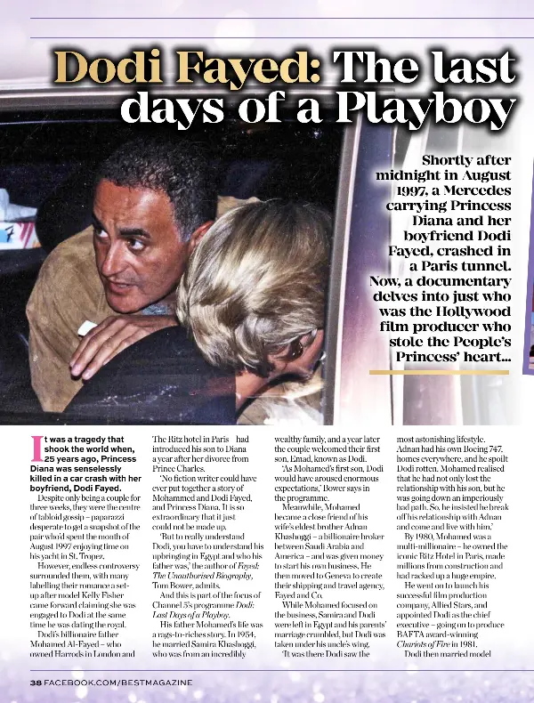 Dodi Fayed: The last days of a Playboy - PressReader