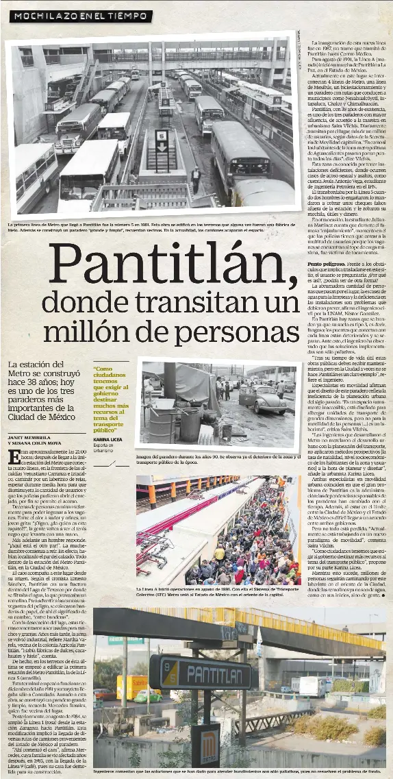 Pantitlán, donde transitan un millón de personas - PressReader