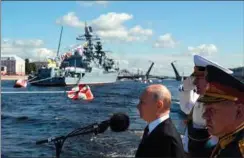 30 nye skibe skal moderniser­e Putins flåde - PressReader